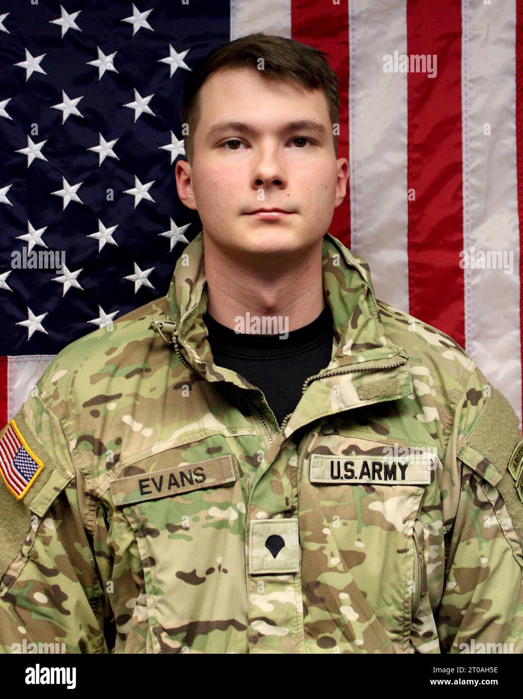 This undated photo provided by the US Army shows Spc. Jeremy Daniel ...