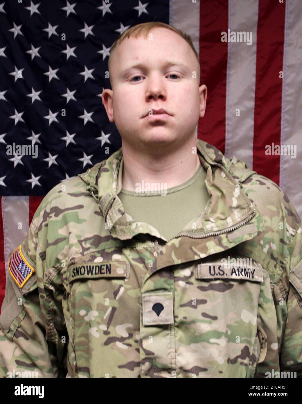 This undated photo provided by the US Army shows Spc. Brian Joshua Snowden, 22. U.S. Army ...