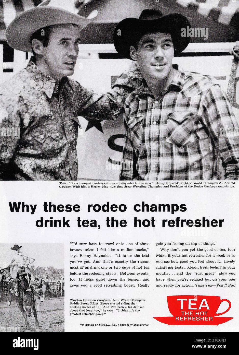 Tea advertisements hi-res stock photography and images - Alamy