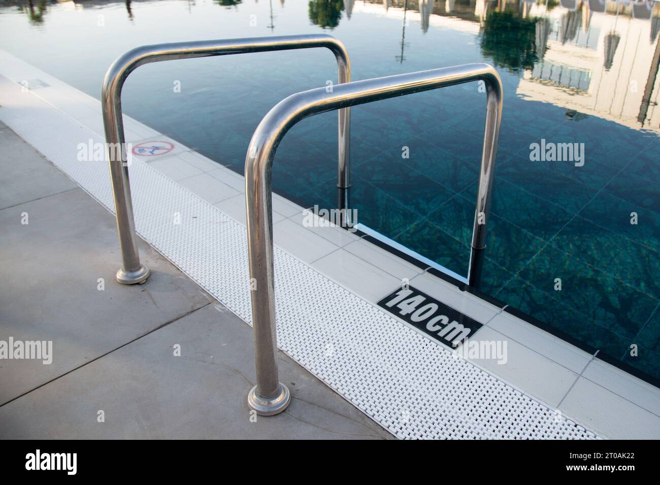 Safety pool depth hi-res stock photography and images - Alamy