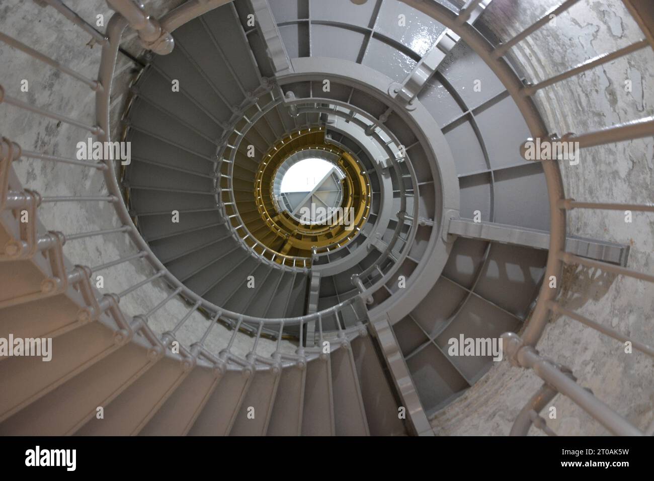 Lighthouse spiral staircase hi-res stock photography and images - Alamy
