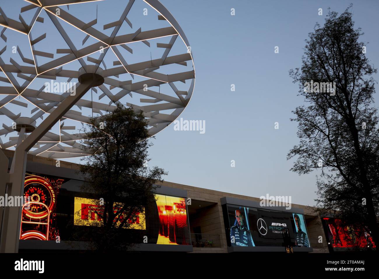 Lusail paddock atmosphere during the 2023 Formula 1 Qatar Grand Prix ...