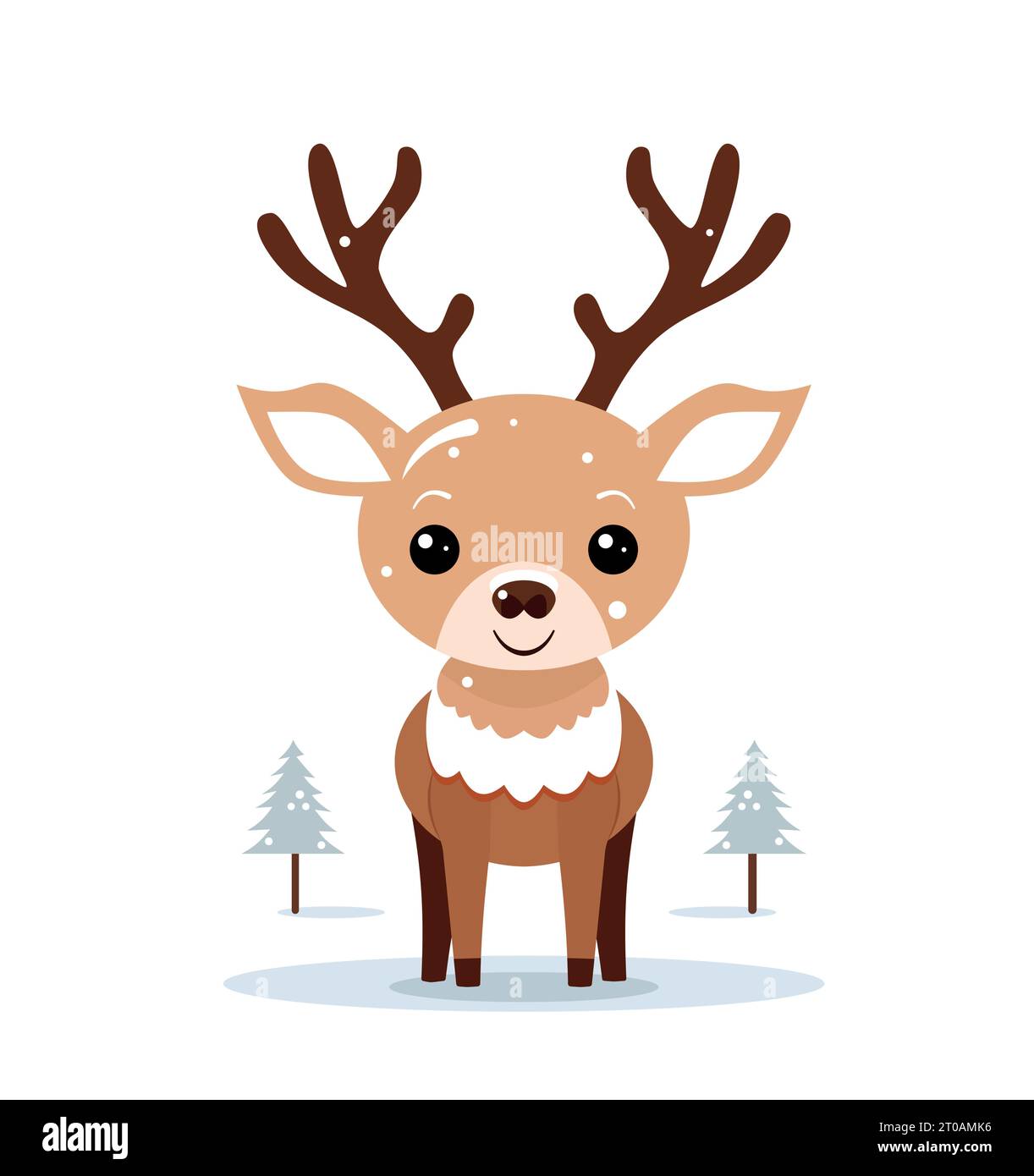 Deer Animal Cartoon. High quality vector Stock Vector Image & Art - Alamy