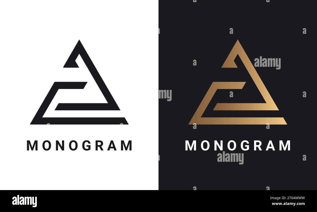 Luxury Initial JC For CJ Monogram Text Letter Logo Design Stock Vector Image & Art - Alamy