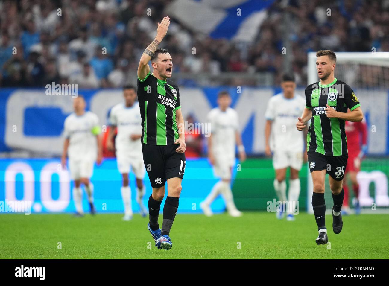 Marseille, Marseille. 05th Oct, 2023. Pascal Grob of Brighton Hove ...