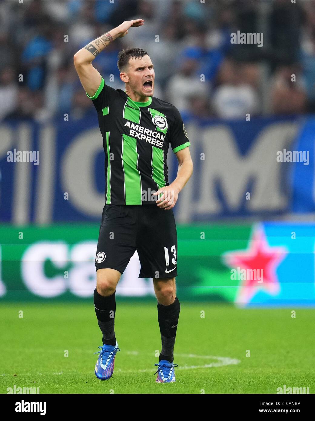 Marseille, Marseille. 05th Oct, 2023. Pascal Grob of Brighton Hove ...