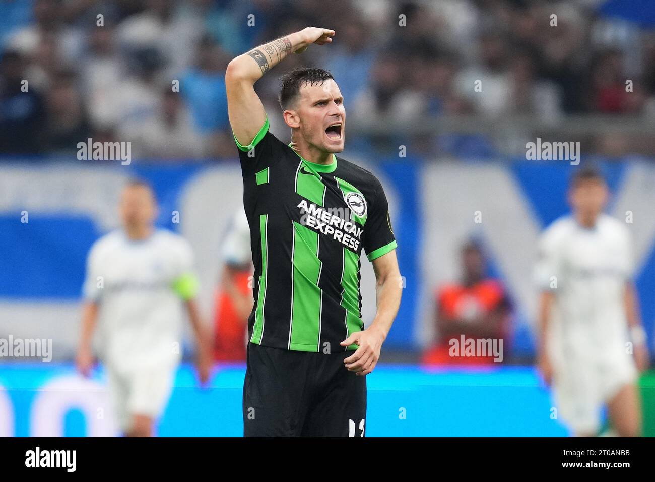 Marseille, Marseille. 05th Oct, 2023. Pascal Grob of Brighton Hove ...