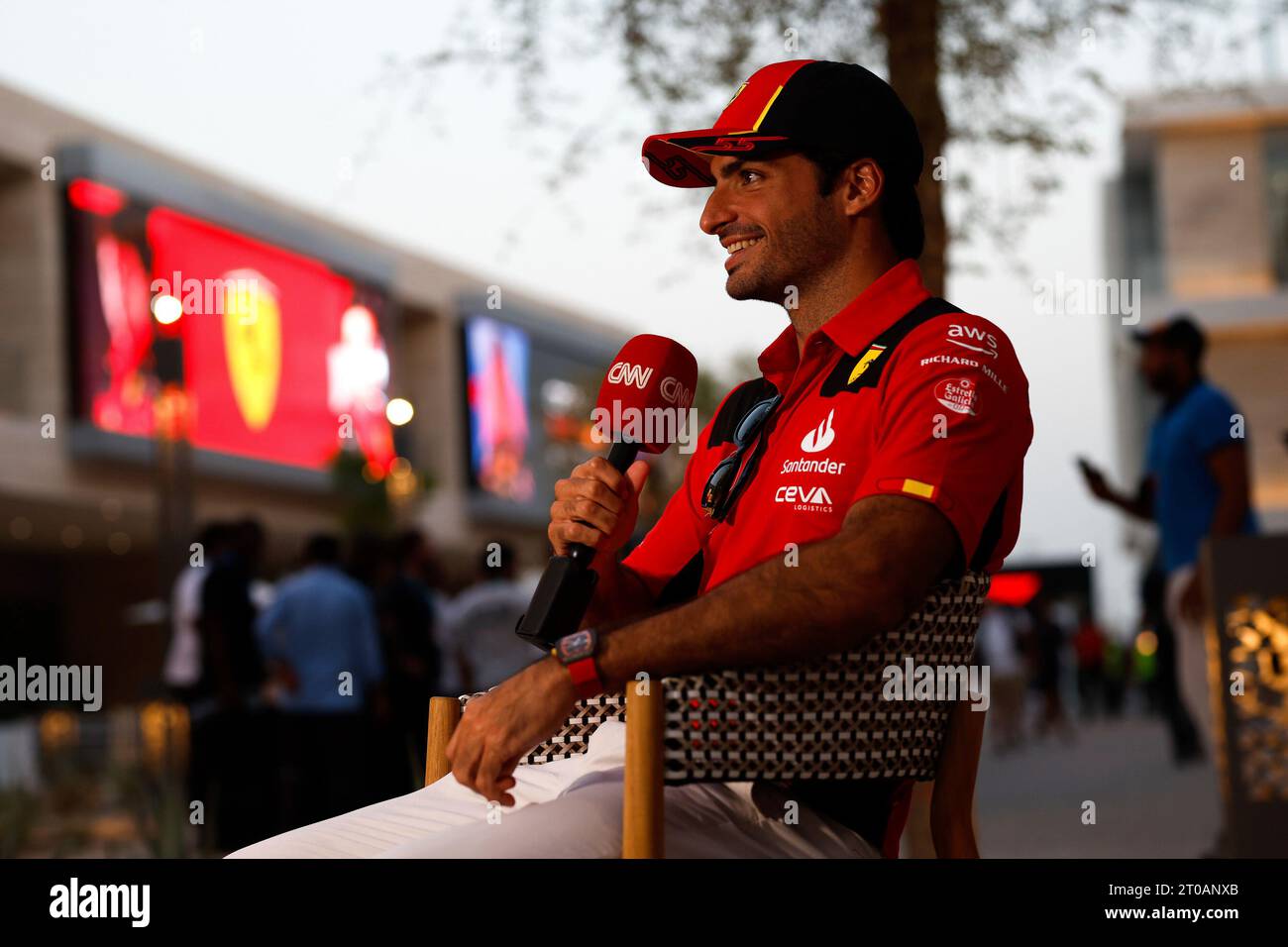 Doha, Qatar. 5th Oct, 2023. #55 Carlos Sainz (ESP, Scuderia Ferrari ...