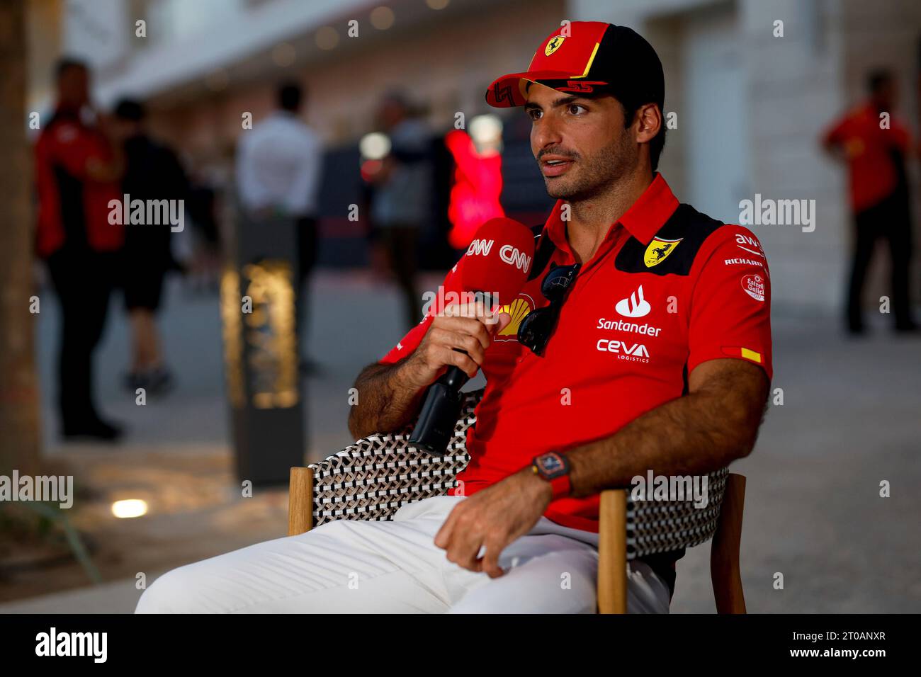 Doha, Qatar. 5th Oct, 2023. #55 Carlos Sainz (ESP, Scuderia Ferrari ...