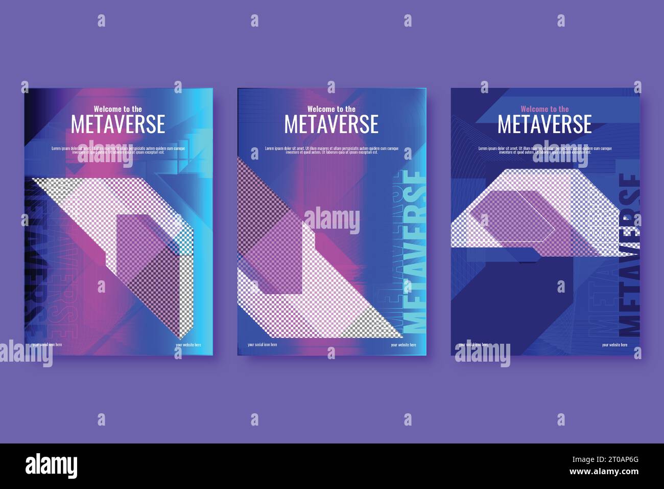 horizontal vertical abstract creative modern introduction of augmented ...