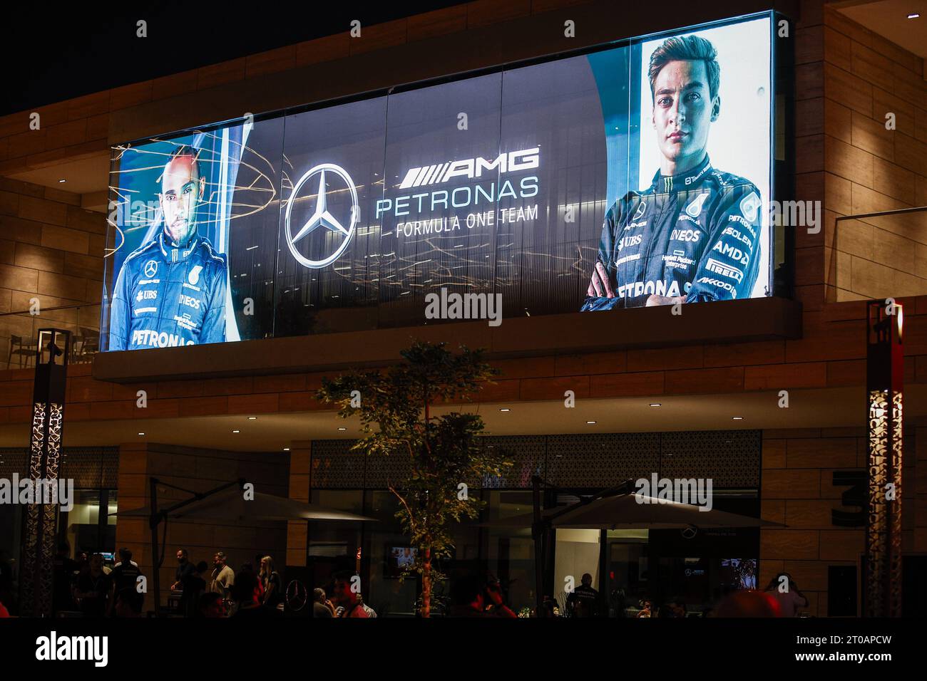 Lusail paddock atmosphere during the 2023 Formula 1 Qatar Grand Prix ...