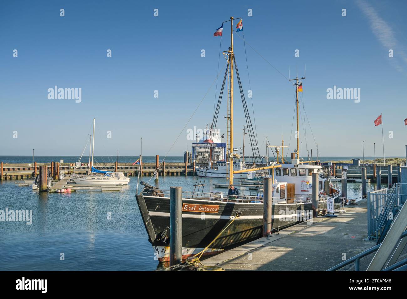 Gret Palucca Ausflugsschiff, Kutter, Bootshafen, List, Sylt, Schleswig ...