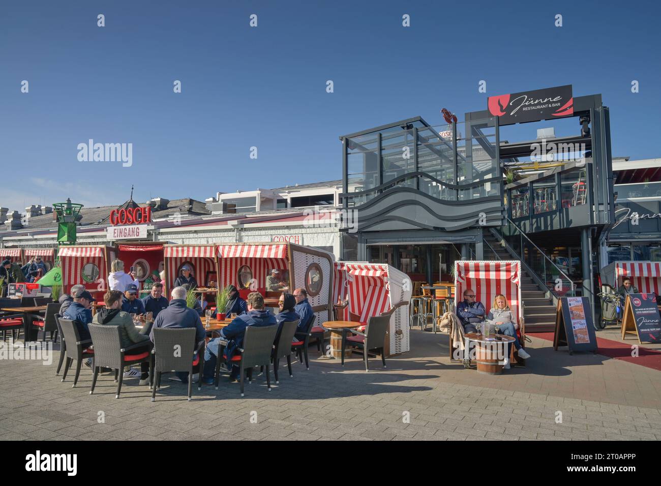 Restaurant Gosch Sylt, Hafenstraße, Lister Hafen, List, Sylt, Schleswig ...
