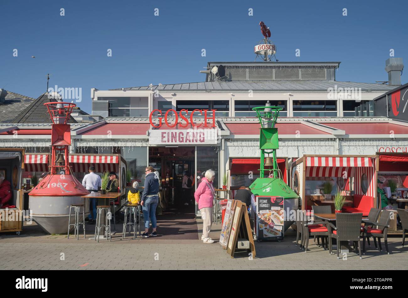 Restaurant Gosch Sylt, Hafenstraße, Lister Hafen, List, Sylt, Schleswig ...