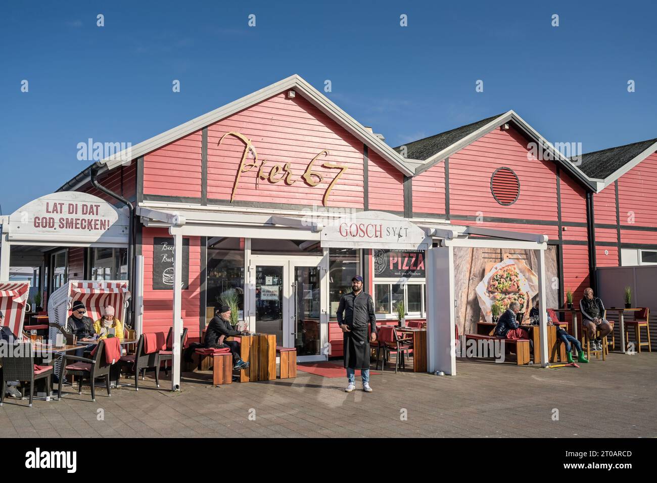 Restaurant Pier 67, Lister Hafen, List, Sylt, Schleswig-Holstein ...