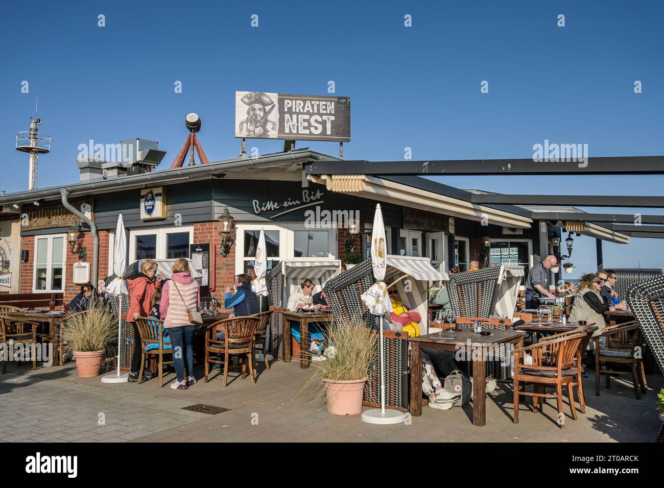 Restaurant Piratennest, Hafenstraße, Lister Hafen, List, Sylt ...