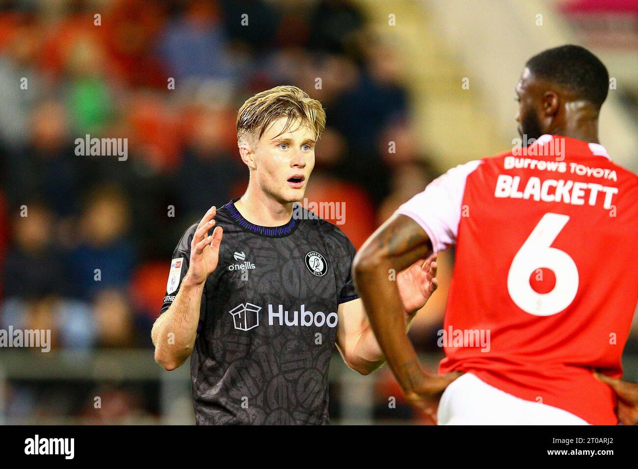 AESSEAL New York Stadium, Rotherham, England - 4th October 2023 Sam ...