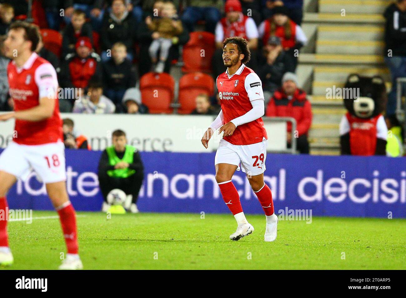 AESSEAL New York Stadium, Rotherham, England - 4th October 2023 Sam ...