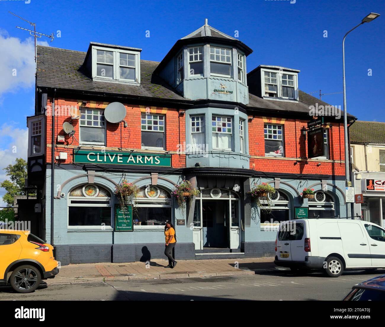 The Clive Arms public house, Cardiff. Taken October 2023 Stock Photo ...