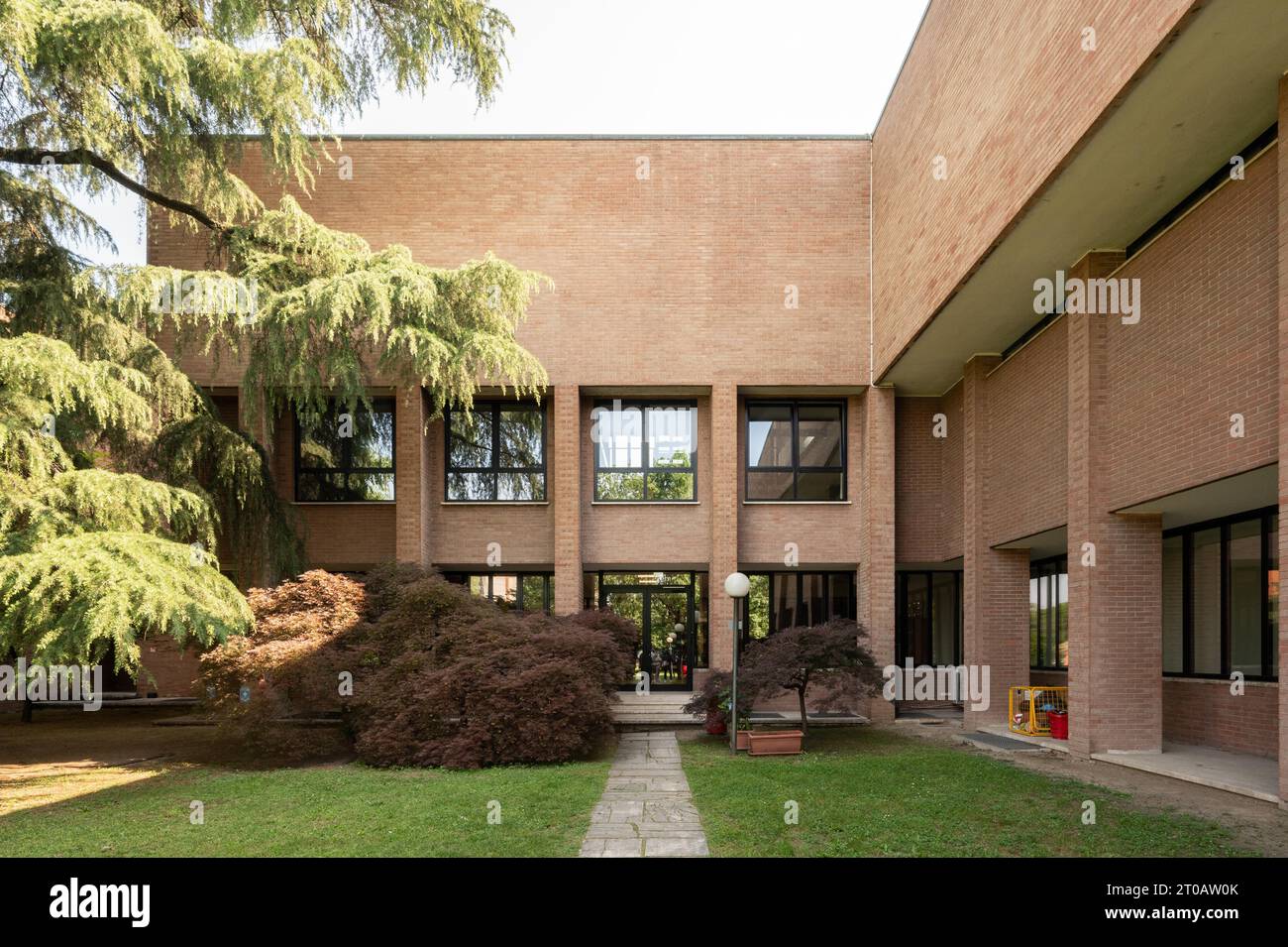 The exterior of the College of Milan, designed by famous Italian ...