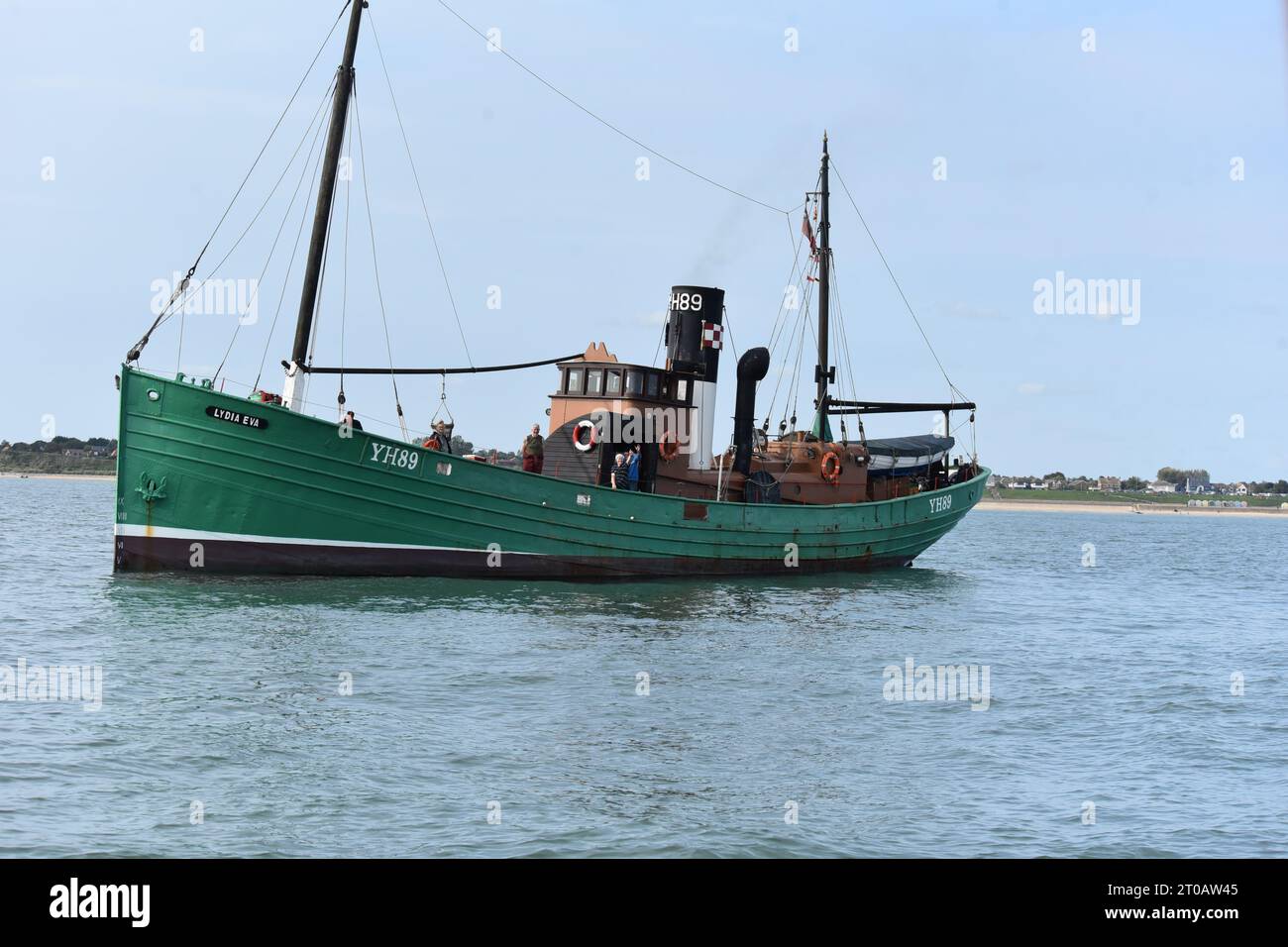 Lydia Eva is the last surviving steam drifter of the herring fishing ...