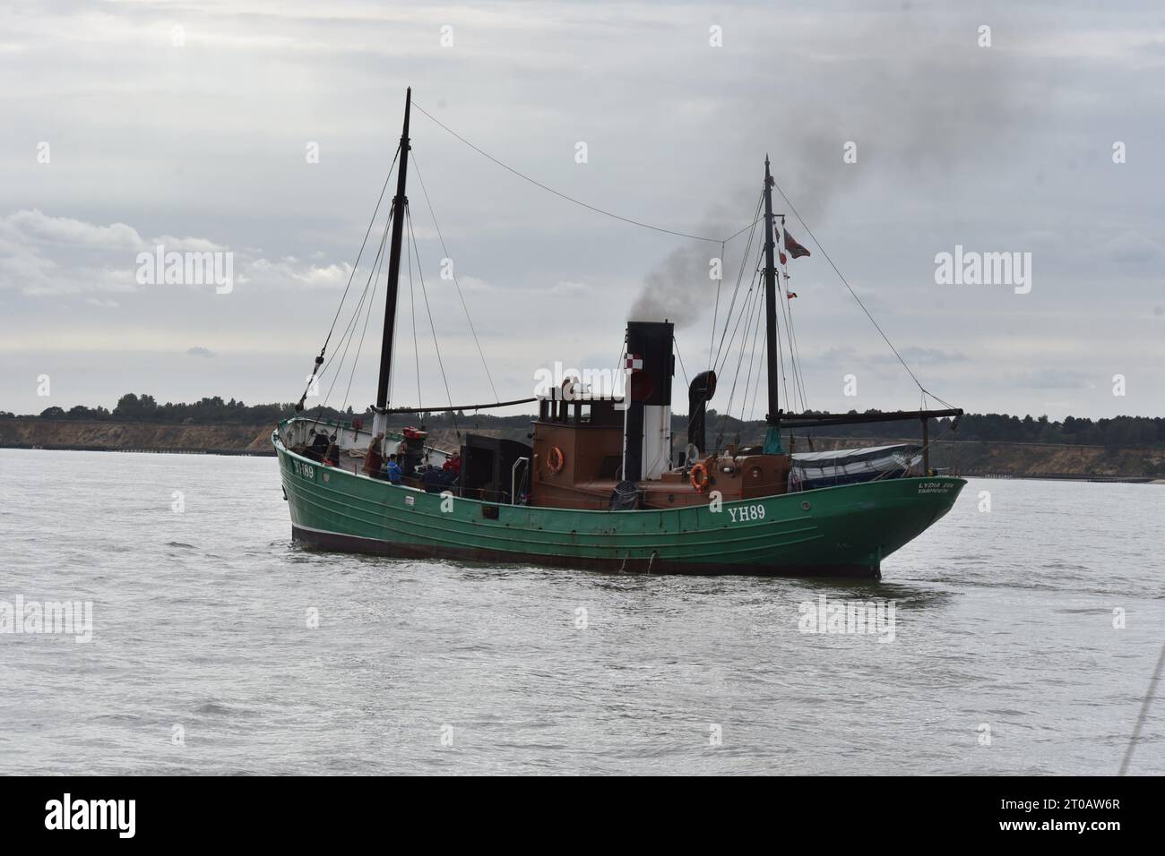 Lydia Eva is the last surviving steam drifter of the herring fishing ...