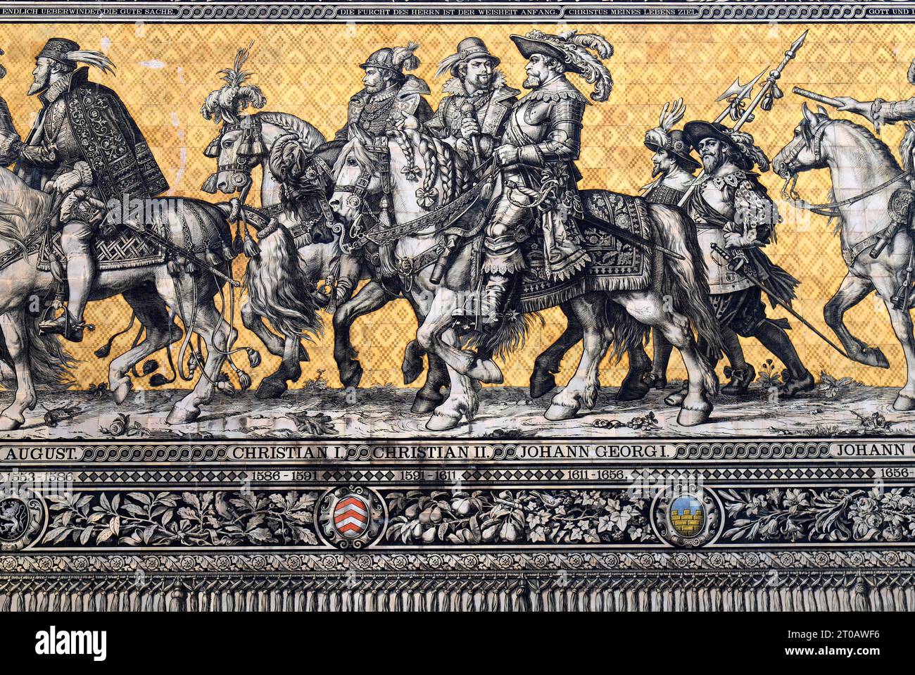 Procession of Princes, Princely Procession, Furstenzug - famous old ...