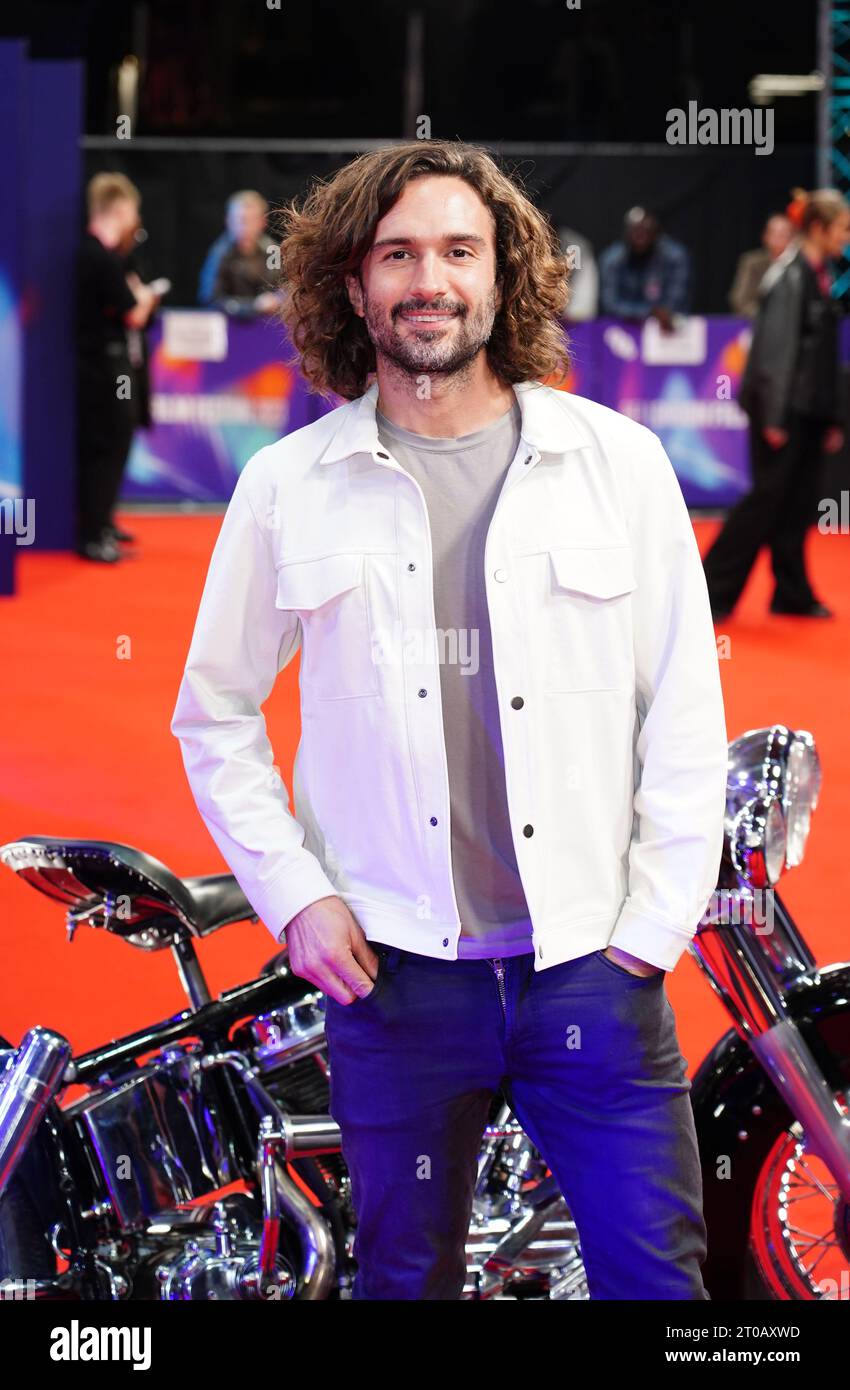 Joe Wicks arrives for a screening of The Bikeriders at the BFI London ...