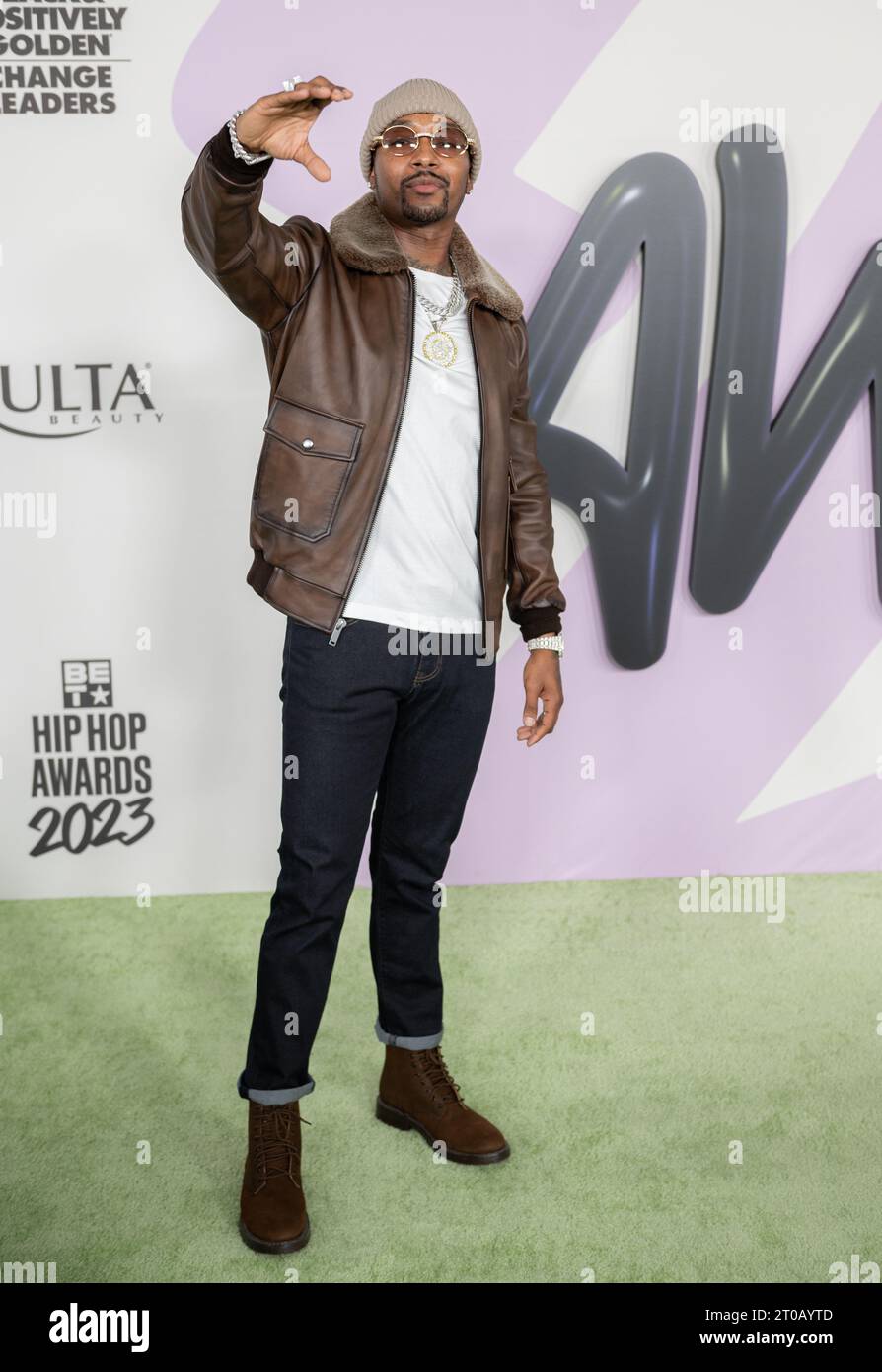 Atlanta, United States. 03rd Oct, 2023. Chingy arrives at the BET Hip ...