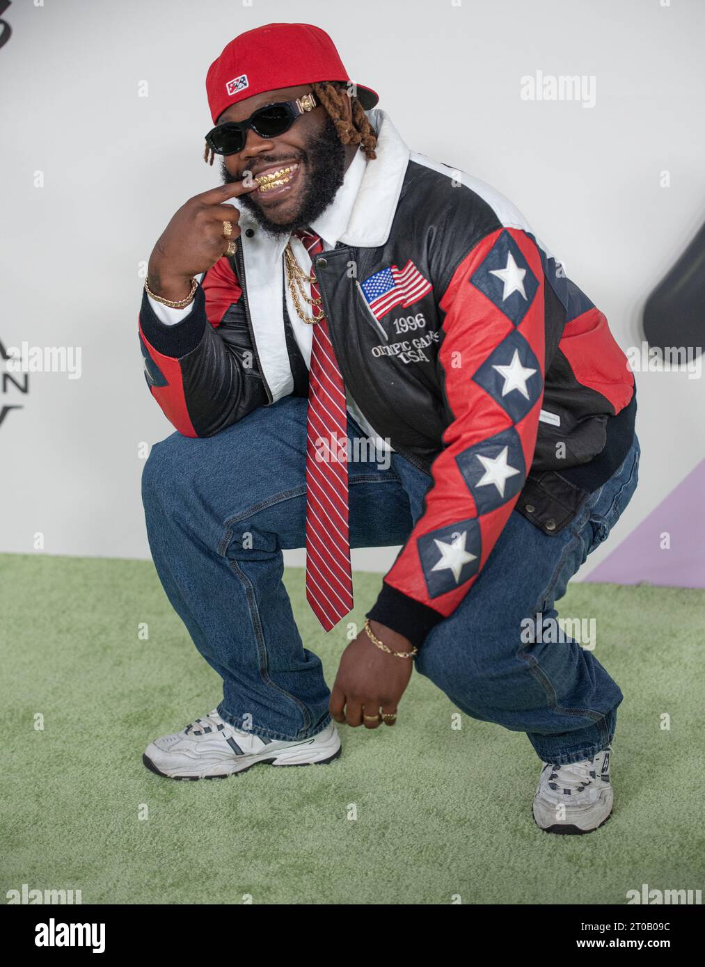 Atlanta, United States. 03rd Oct, 2023. HitKidd arrives at the BET Hip ...