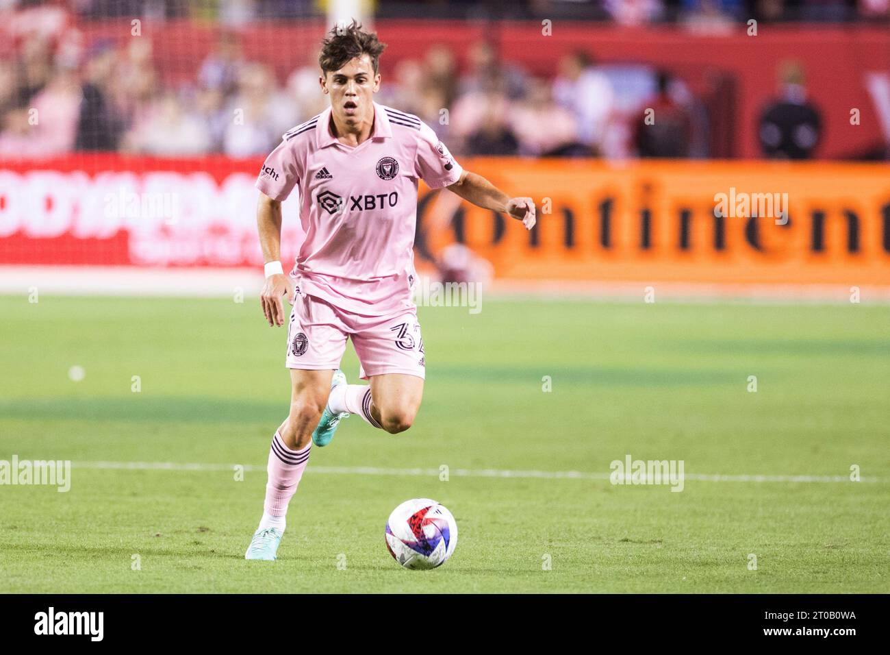 Chicago, Illinois, USA. 04th Oct, 2023. Inter Miami FC defenseman Noah ...