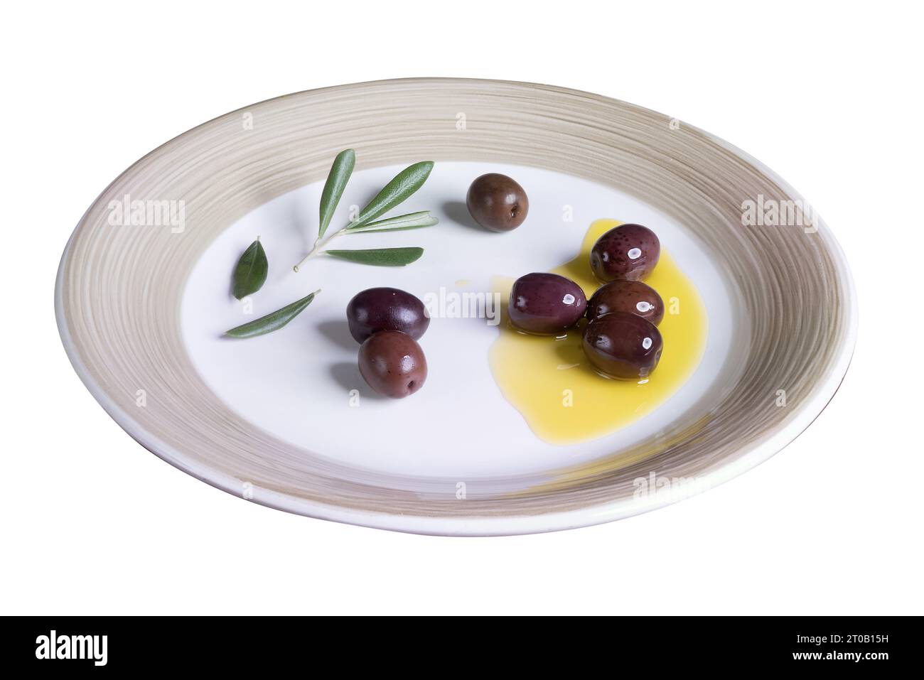 Italian food olive oil Cut Out Stock Images & Pictures - Alamy