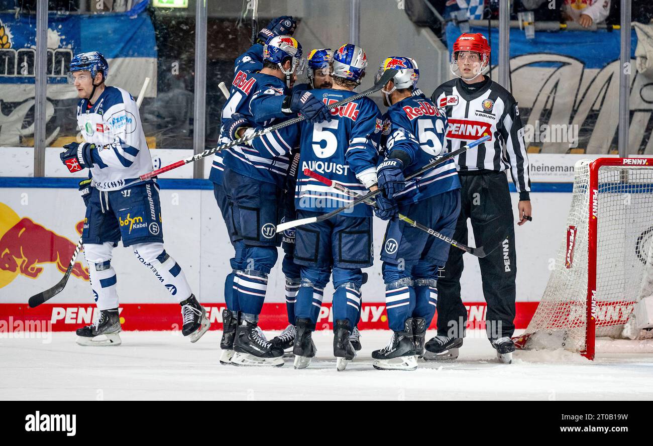 Muenchen, Deutschland. 05th Oct, 2023. Andreas Eder (EHC Red Bull ...