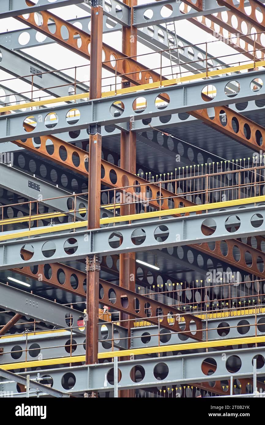 Cannon Street railway station under construction in March 2010, London ...