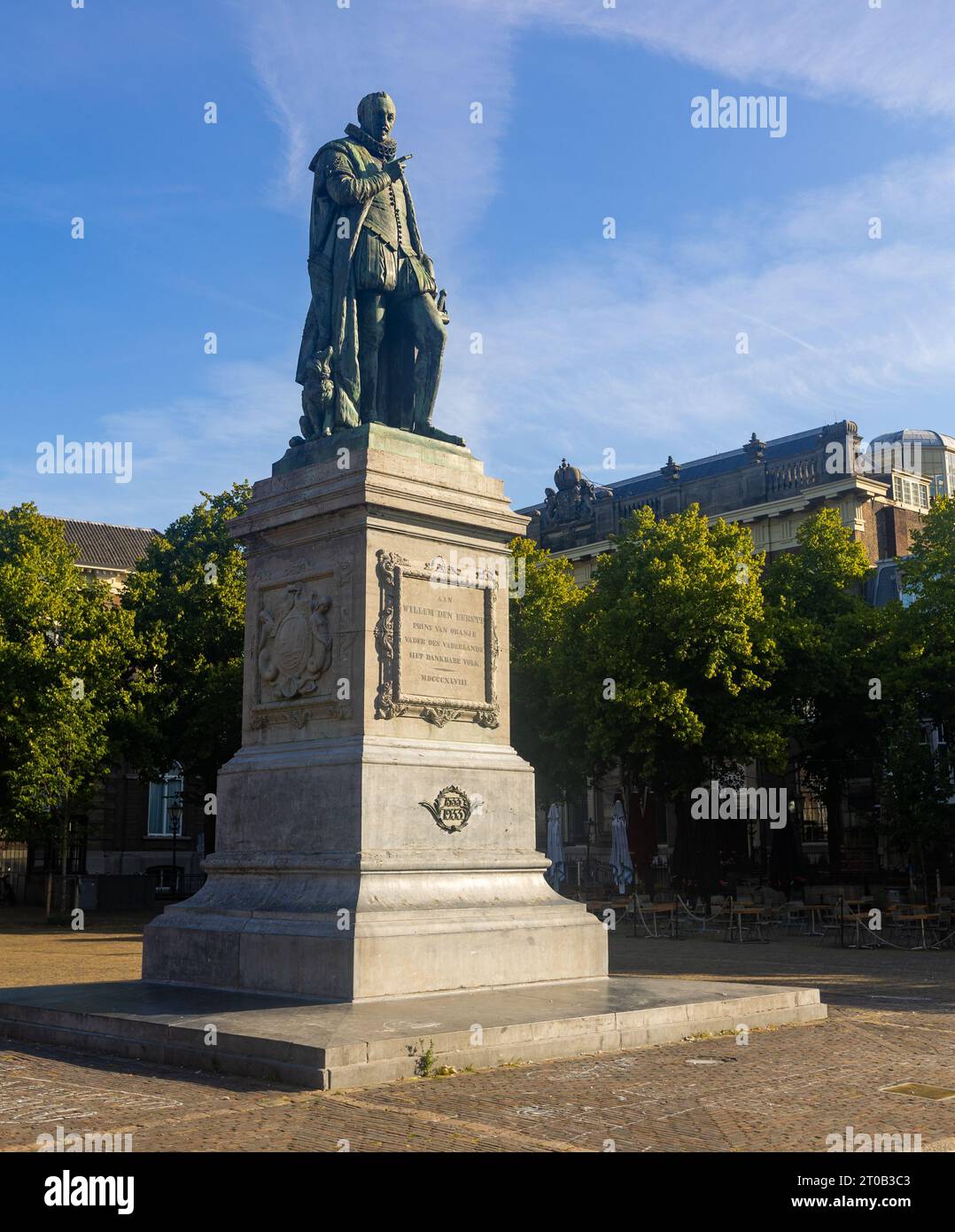 Prince William of Orange statue, the Hague Stock Photo - Alamy