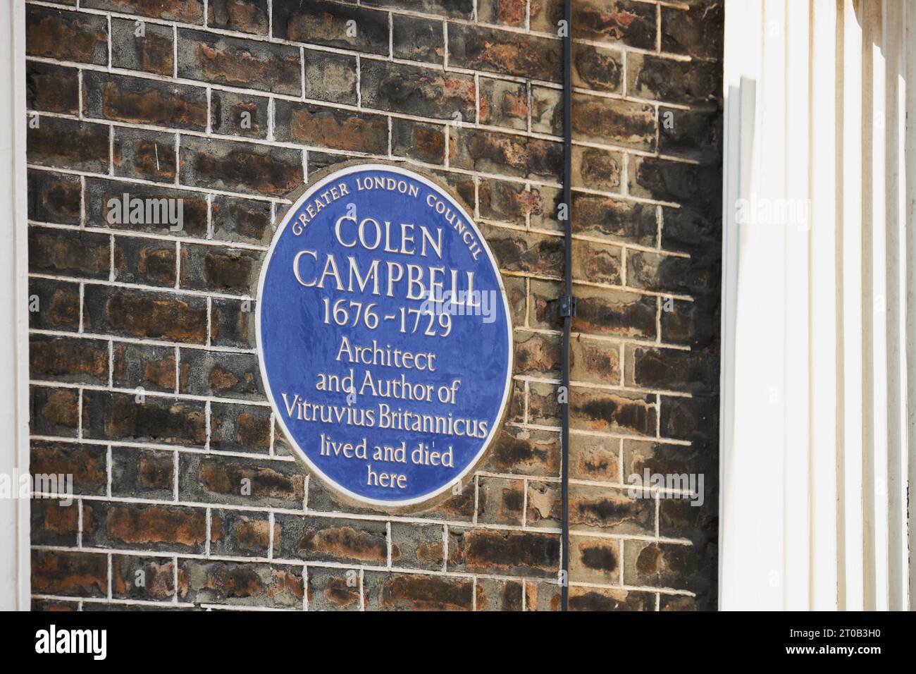 Blue Plaque for the Architect Colen Campbell Architect and Author of ...