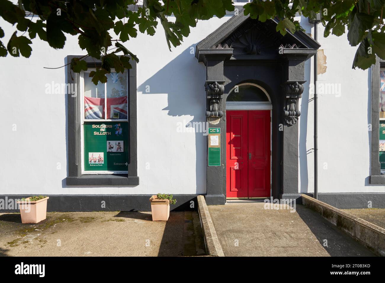 Soldiers in Silloth museum Stock Photo - Alamy