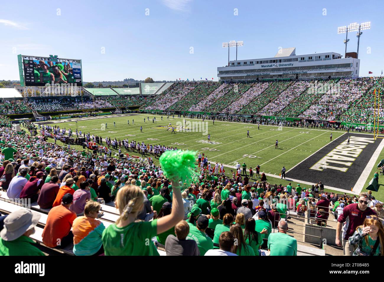 Joan C Edwards Stadium Review Marshall Football Stadium