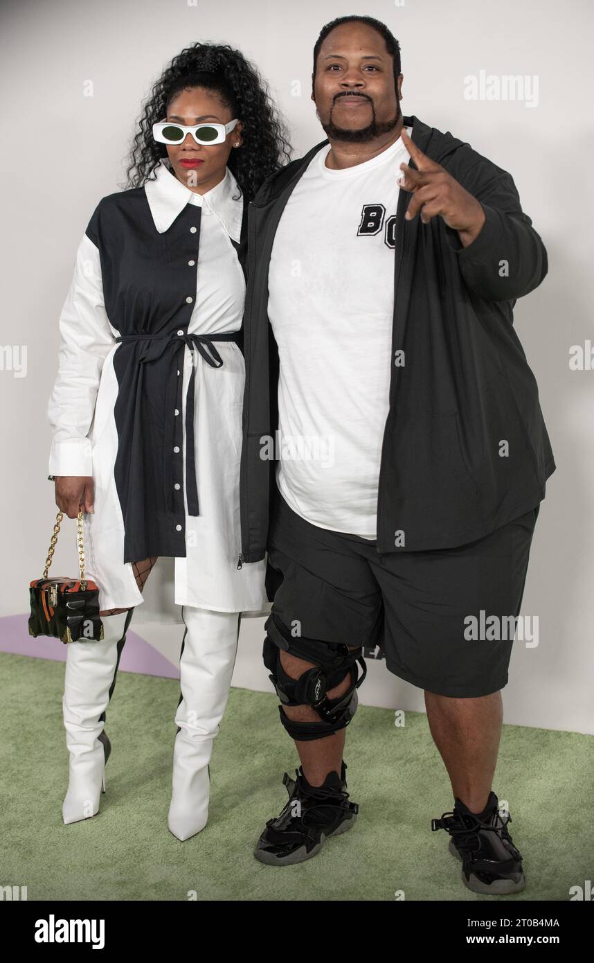 Atlanta, United States. 03rd Oct, 2023. Bone Crusher arrives at the BET ...