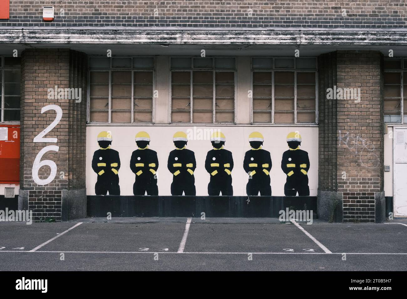 Fire brigade Training Stock Photo - Alamy