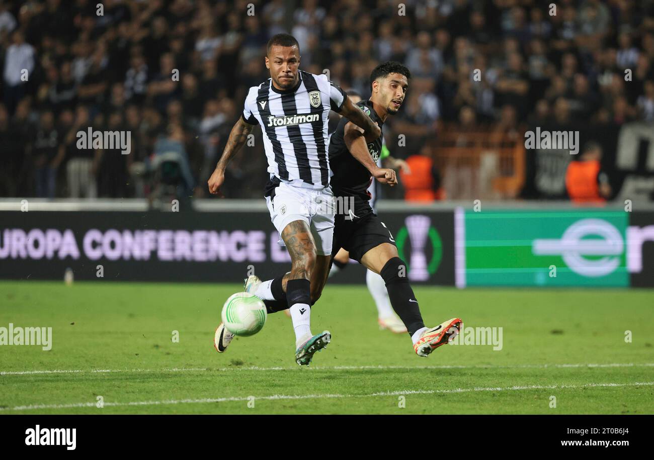 Thessaloniki, Griechenland. 05th Oct, 2023. 05.10.2023, Fussball UEFA ...