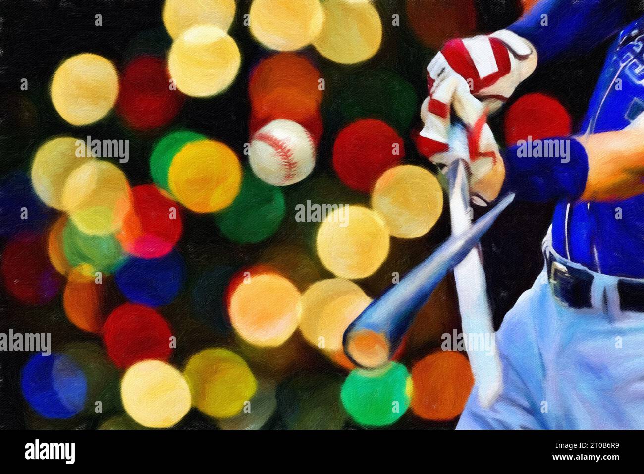 Broken bat baseball hi-res stock photography and images - Alamy