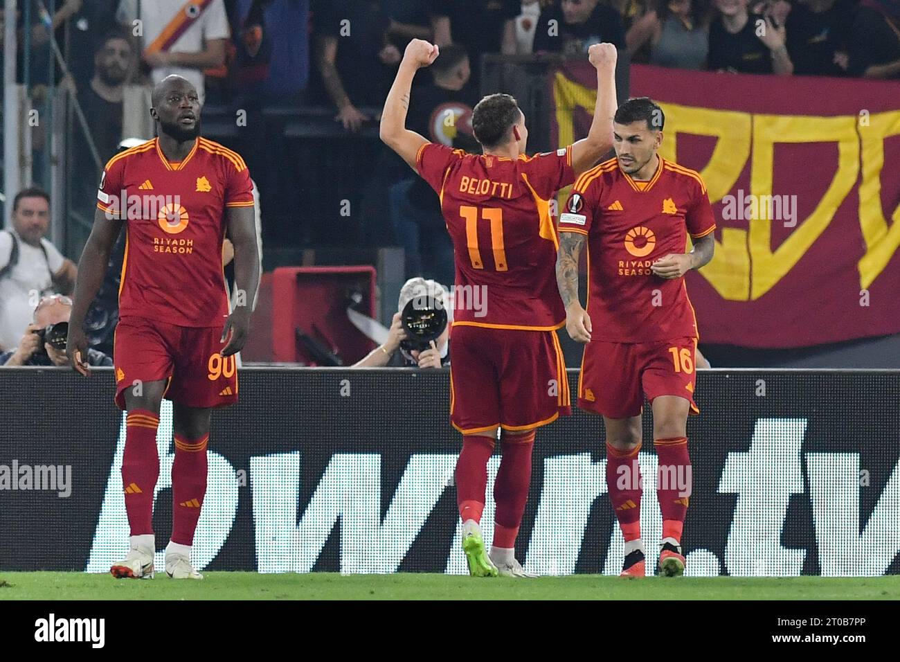 5th October 2023; Stadio Olimpico, Rome, Italy: UEFA Europa League, AS ...