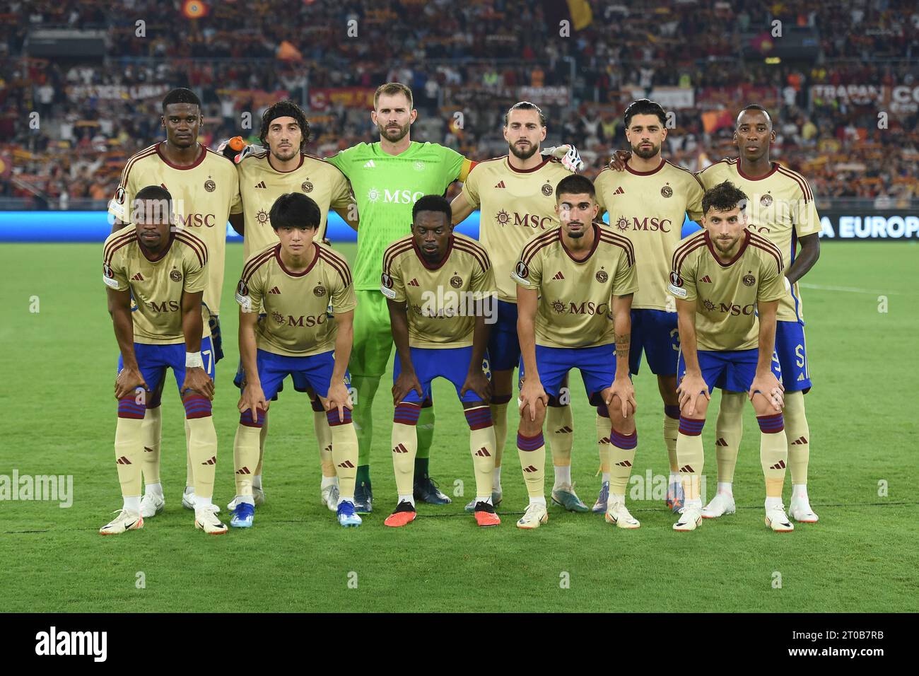 5th October 2023; Stadio Olimpico, Rome, Italy: UEFA Europa League, AS ...