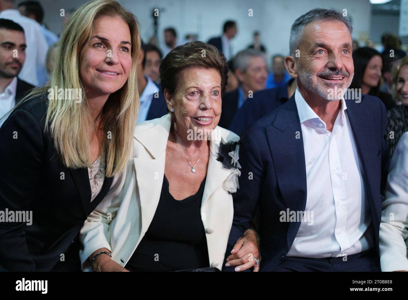 Marisa, Emilio, and Arantxa Sanchez Vicario attends the María de ...