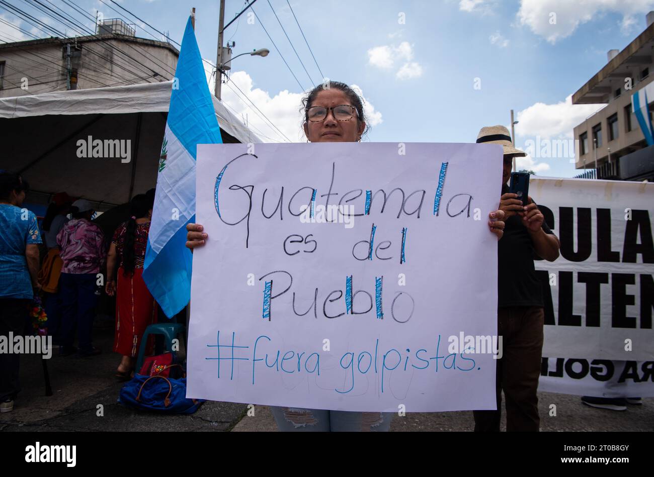 Guatemala City, Guatemala City, Guatemala. 5th Oct, 2023. For the ...