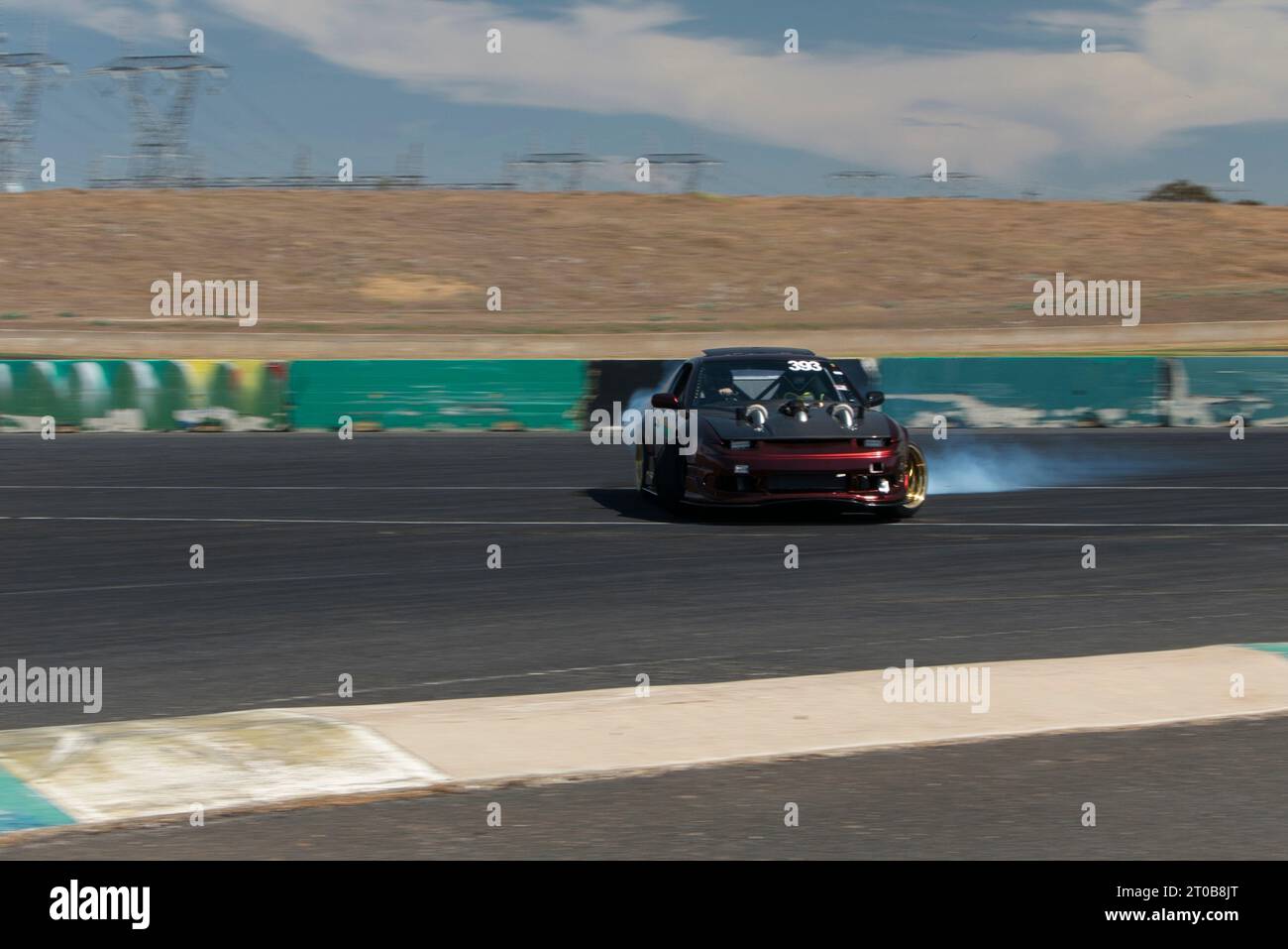 Calder Park Raceway Victoria Australia 30th September 2023, A sequence ...