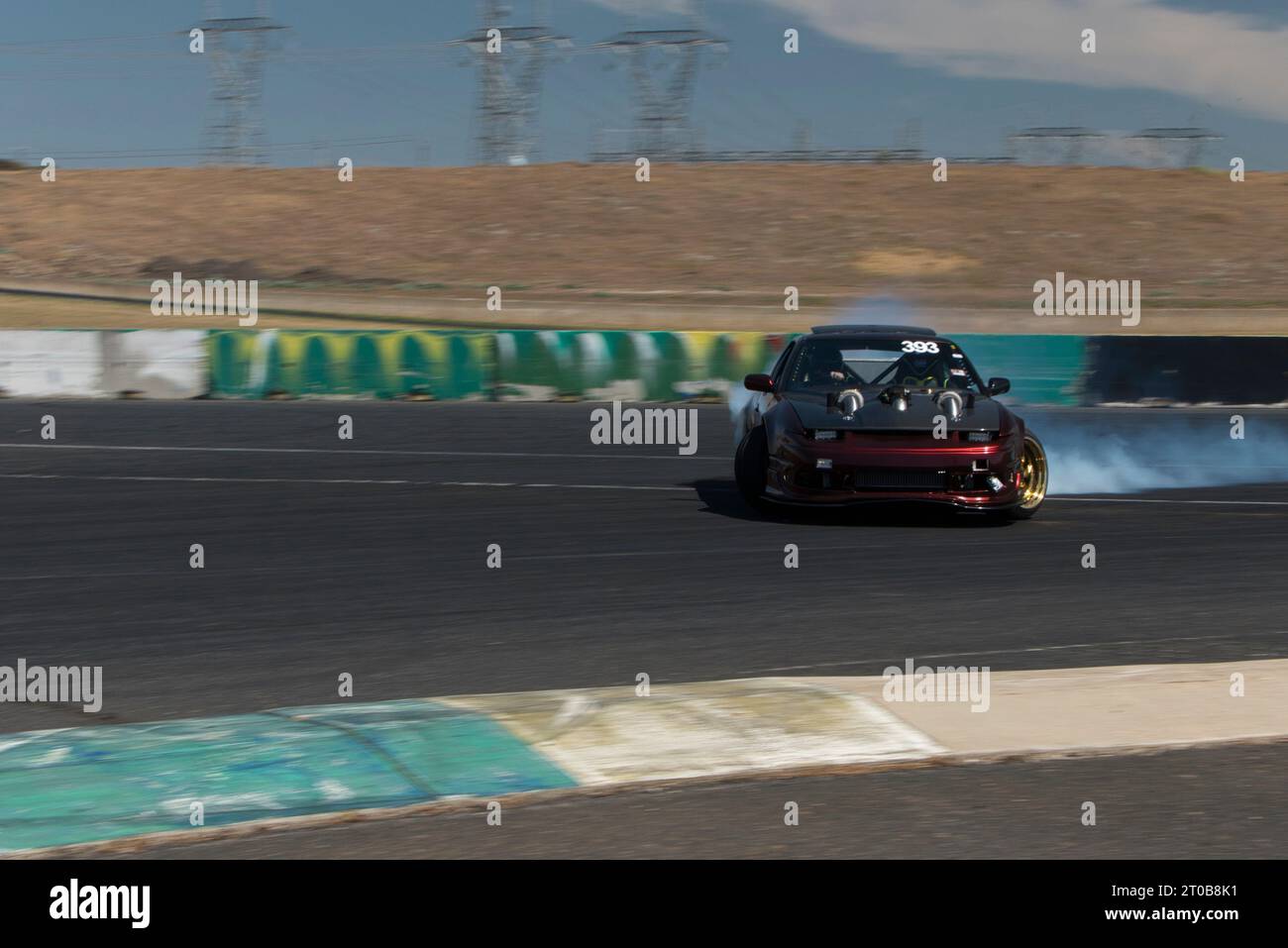 Calder Park Raceway Victoria Australia 30th September 2023, A sequence ...