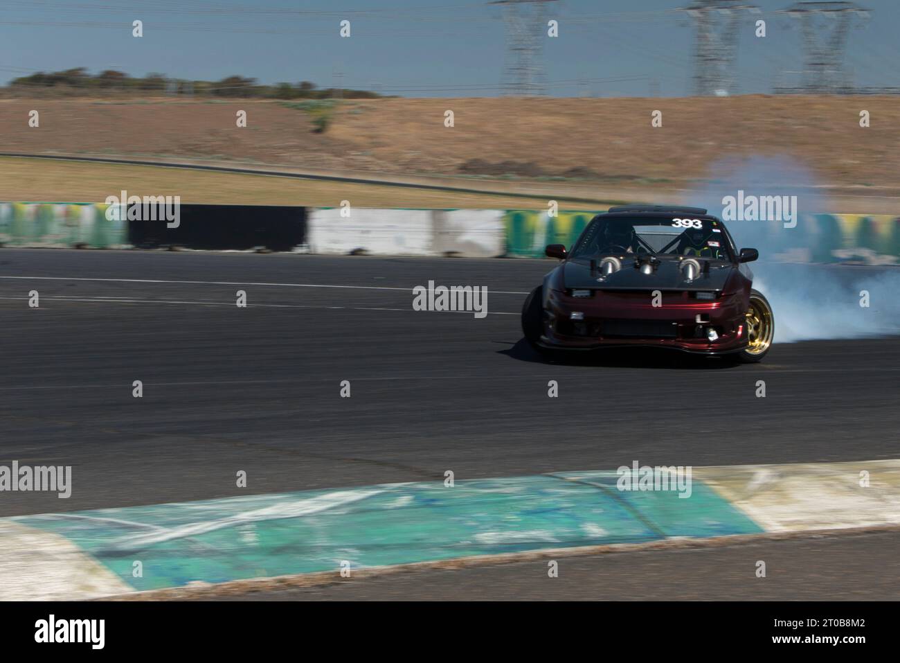 Calder Park Raceway Victoria Australia 30th September 2023, A sequence ...