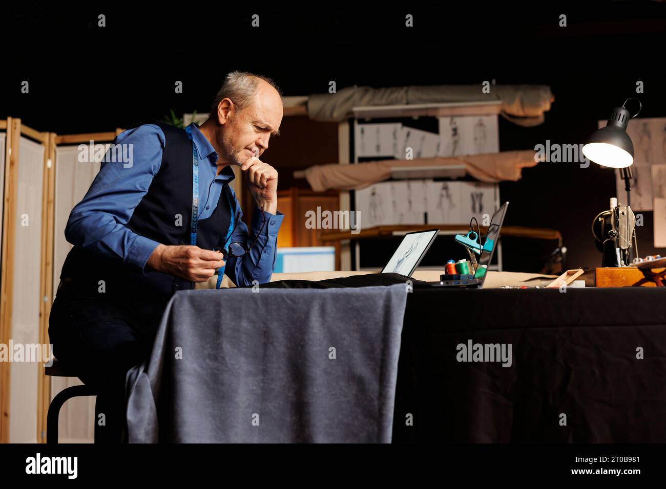 Senior suitmaker struggling to come up with ideas for bespoken ...